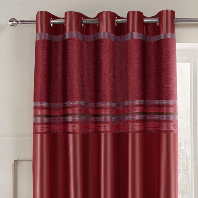 Red Ready Made Curtains UK | Linens Online